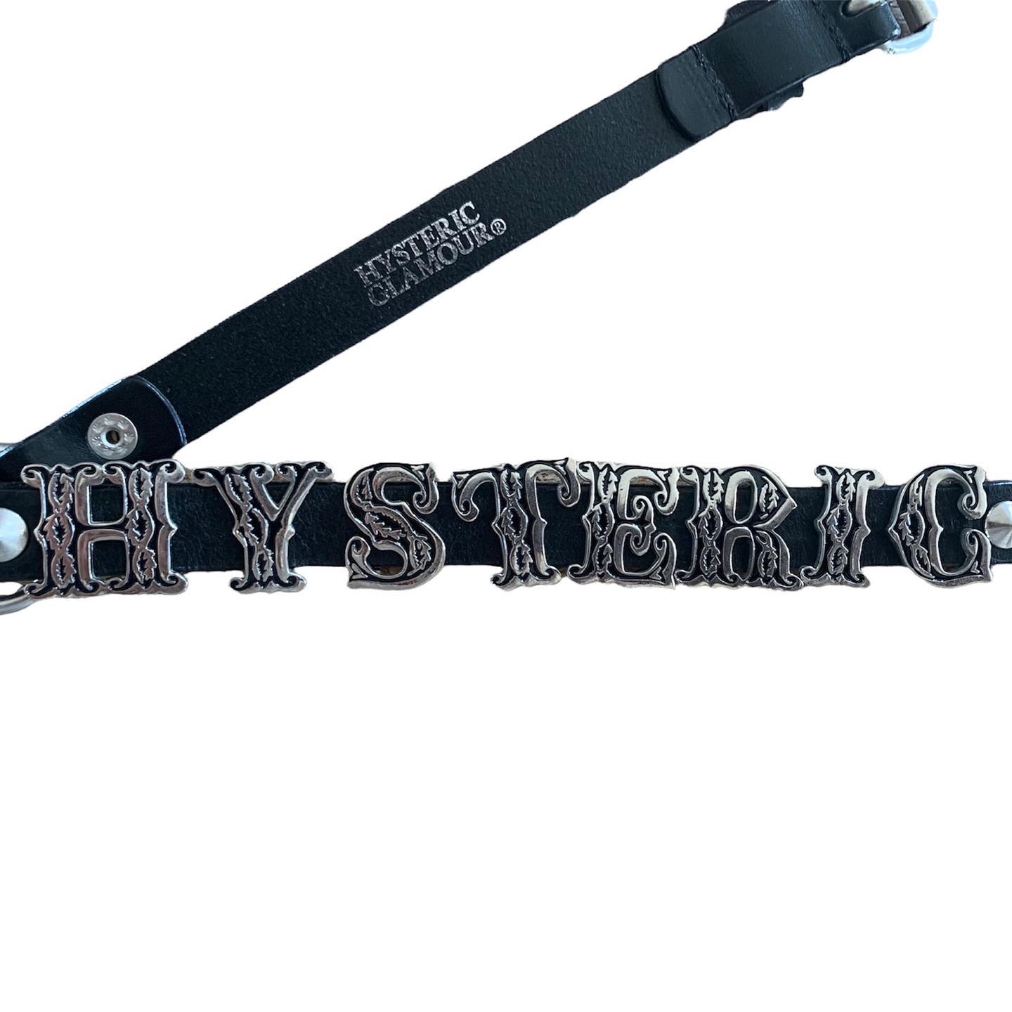 Hysteric Glamour Logo Belt - SWISSBANKERSTORE